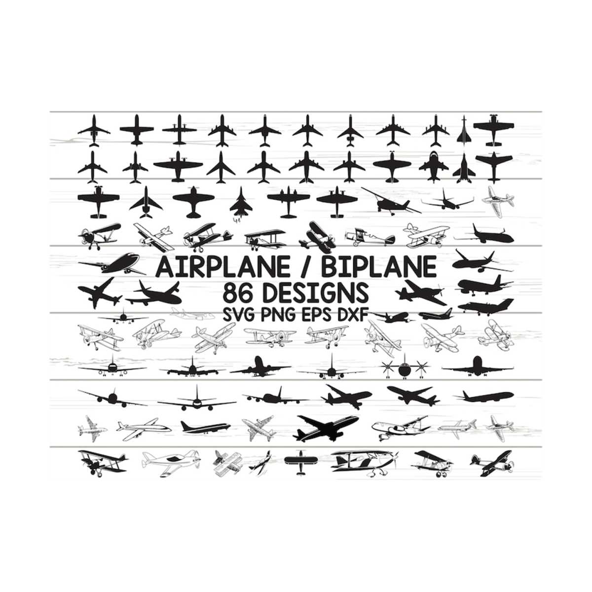 Airplane Svg/ Biplane SVG/ War plane SVG/Military plane/ Air | Inspire ...