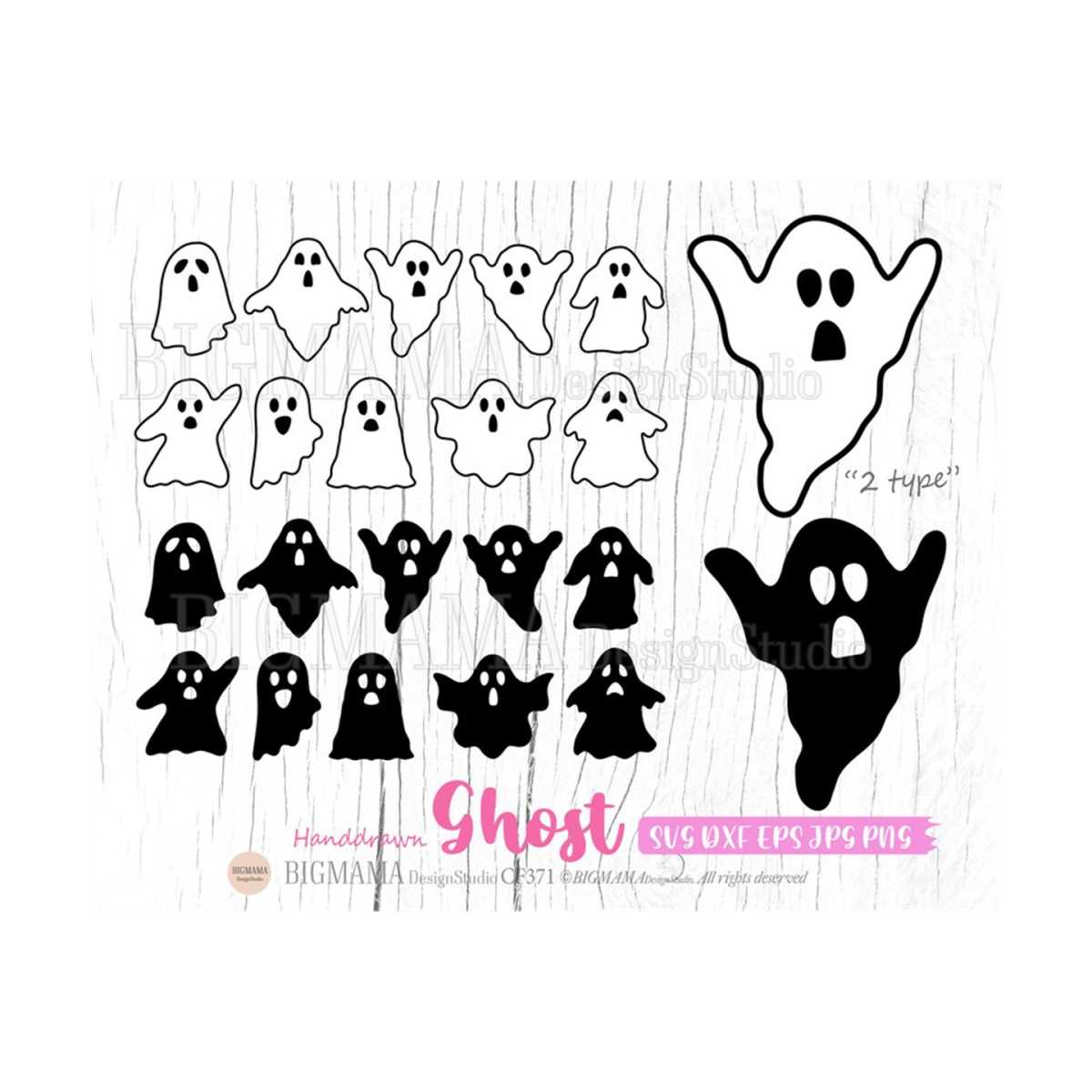 Ghost SVG,Ghost Svg Bundle,Halloween,Tshirt,DXF,Cute Ghost,B | Inspire ...