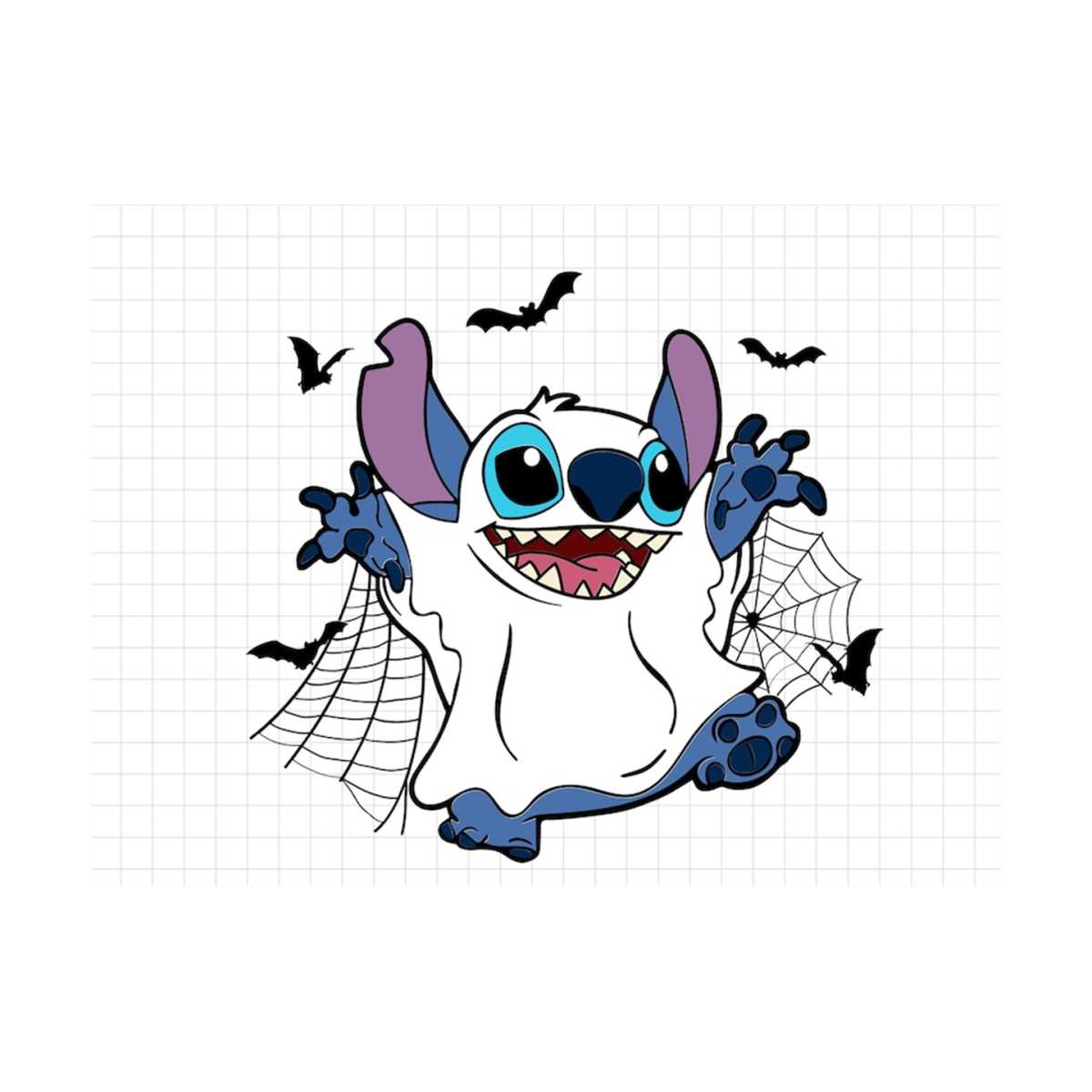 Halloween Costume Svg, Stitch Ghost Svg, Halloween Svg, Stit | Inspire ...