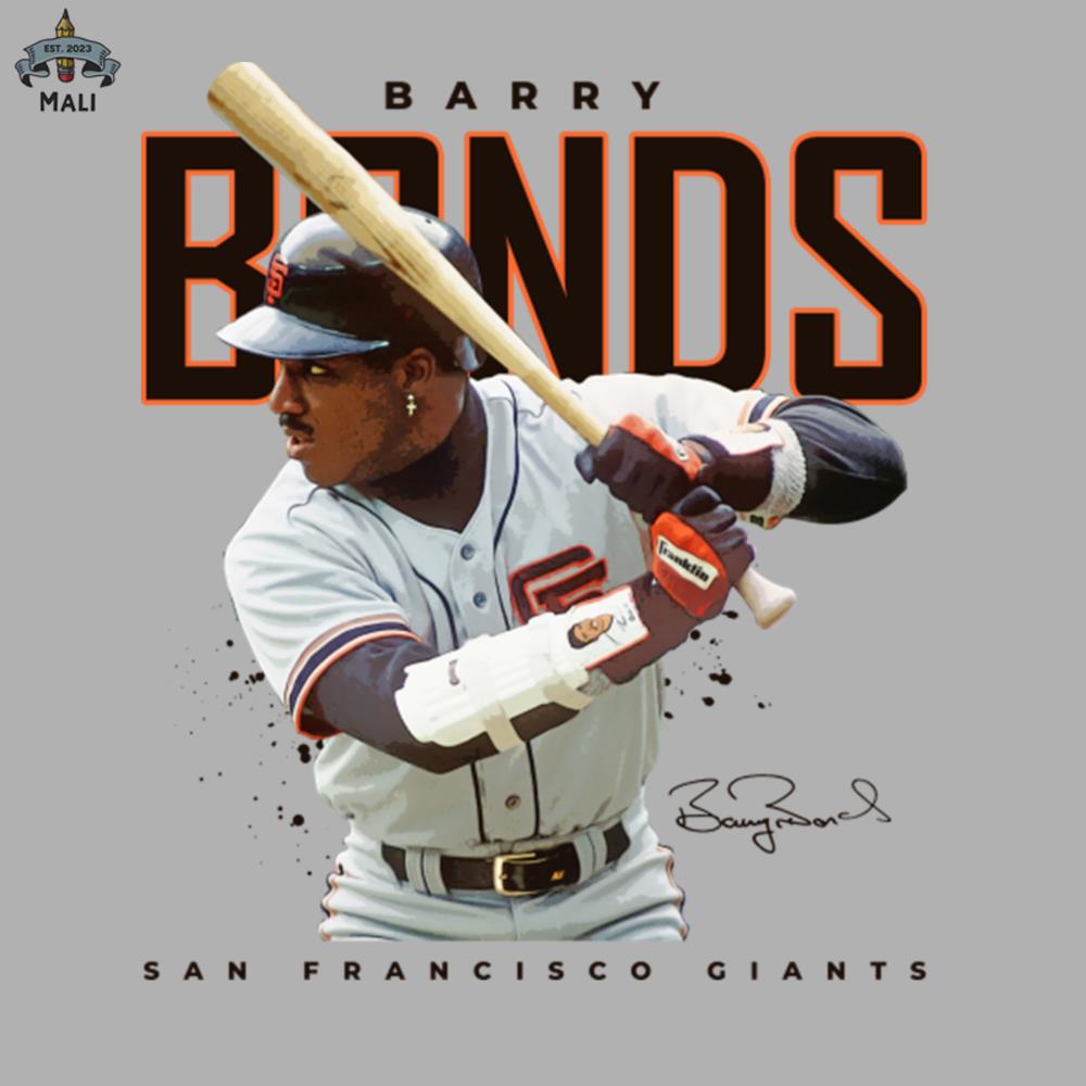 Barry Bonds Sublimation PNG Download | Inspire Uplift