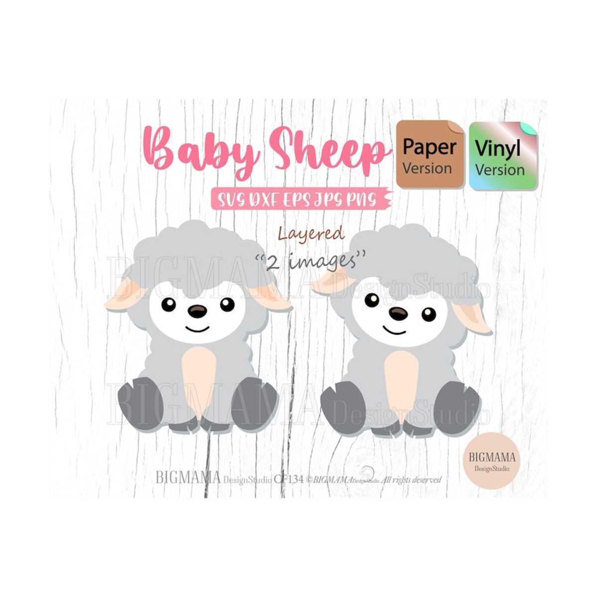 Baby Sheep SVG,Cricut,Cut File,Paper,Sheep Layered,DXF,Sheep | Inspire ...