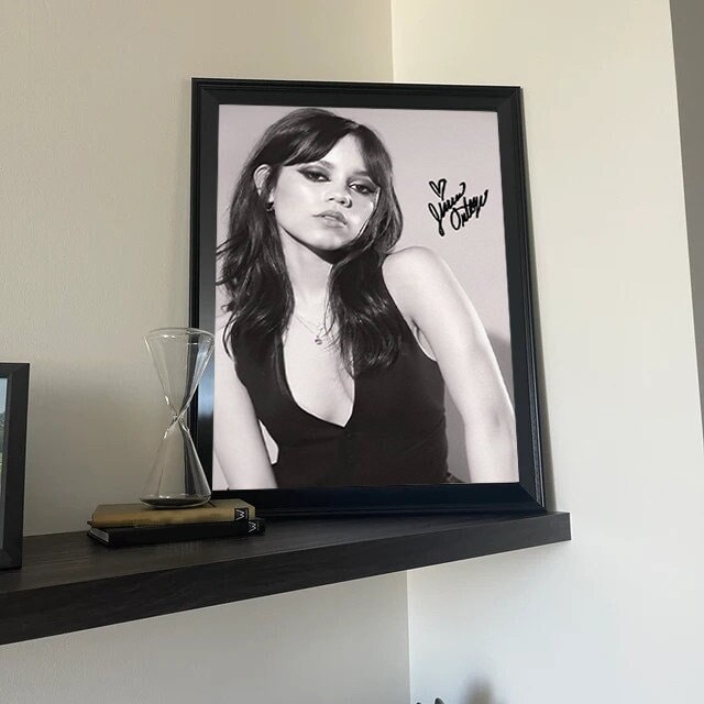 JENNA ORTEGA Poster, Jenna Ortega Signed Poster, No Framed, - Inspire ...