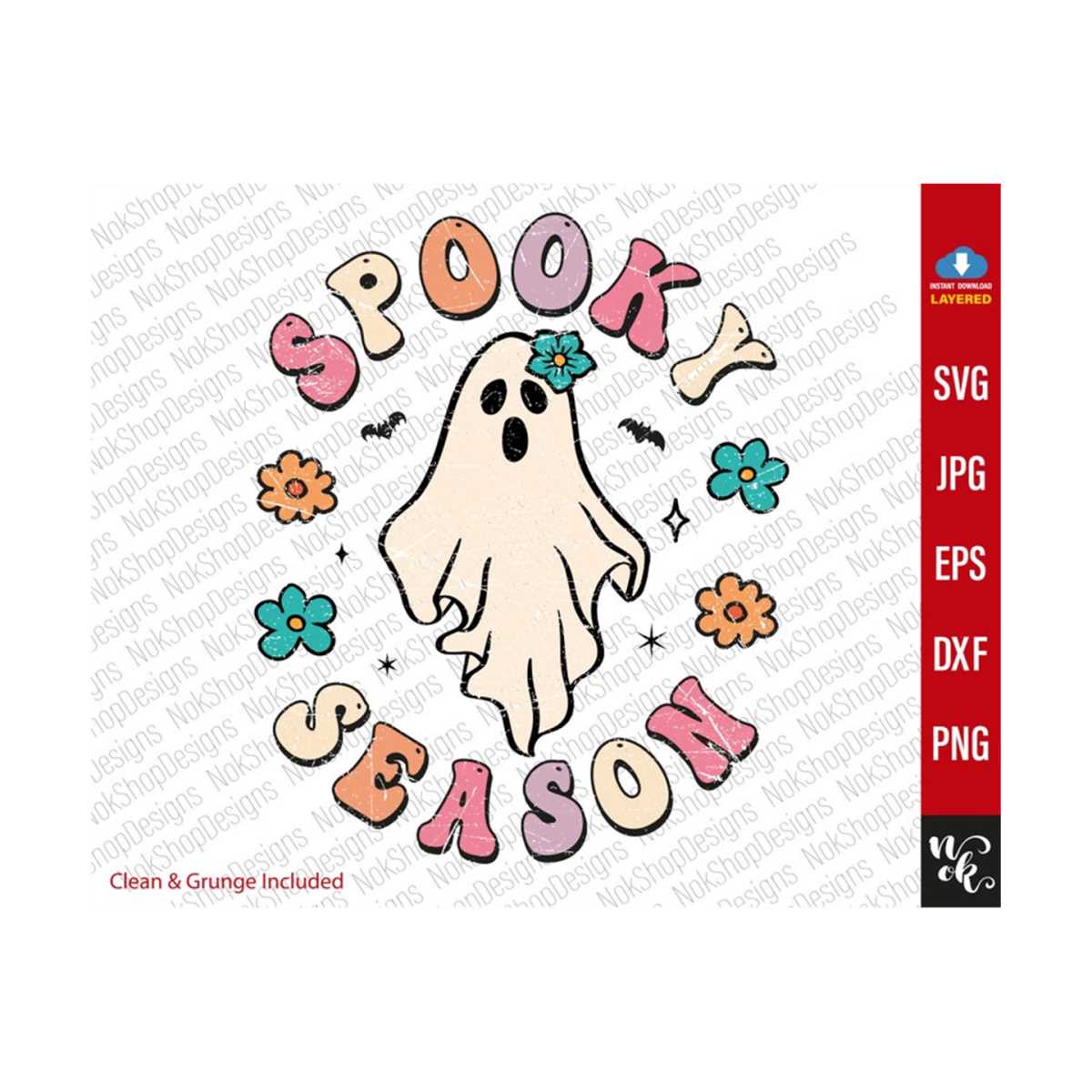Spooky Season svg, Beautiful Ghost Png, Fall Png, Autumn Png | Inspire ...