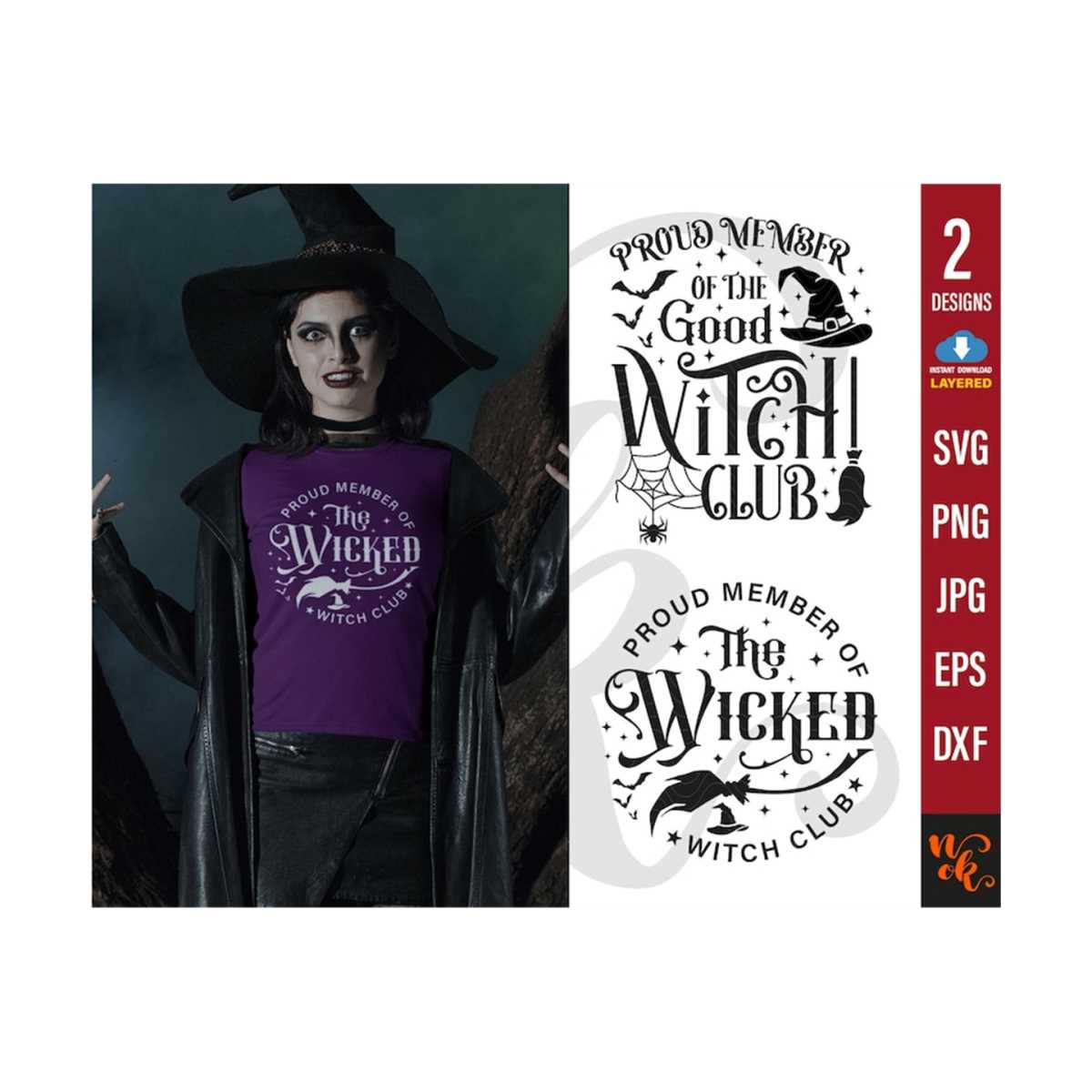 Good Witch svg, Wicked Witch SVG, Proud Member Witch Club sv | Inspire ...
