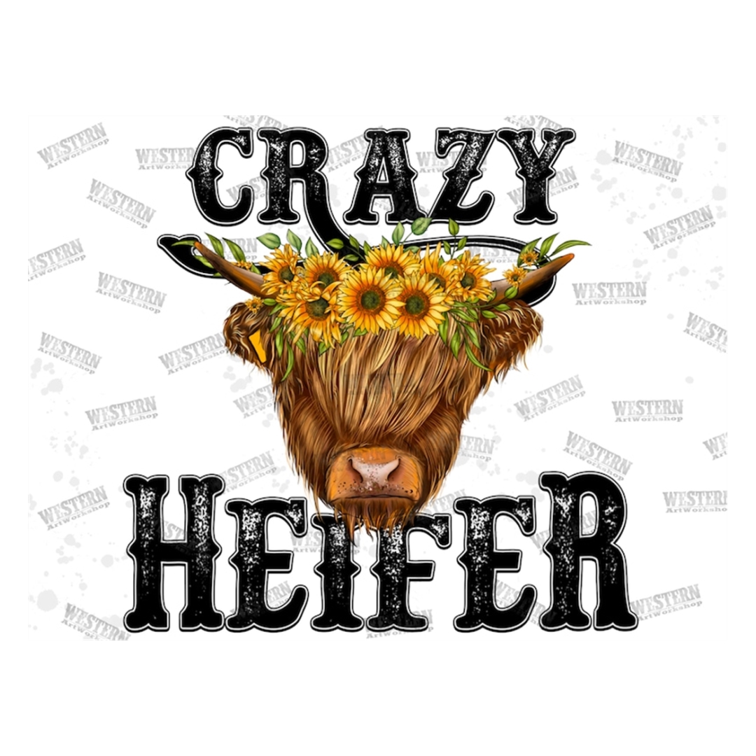 Western Crazy Heifer Png, Western png, Crazy Heifer Sublimat | Inspire ...