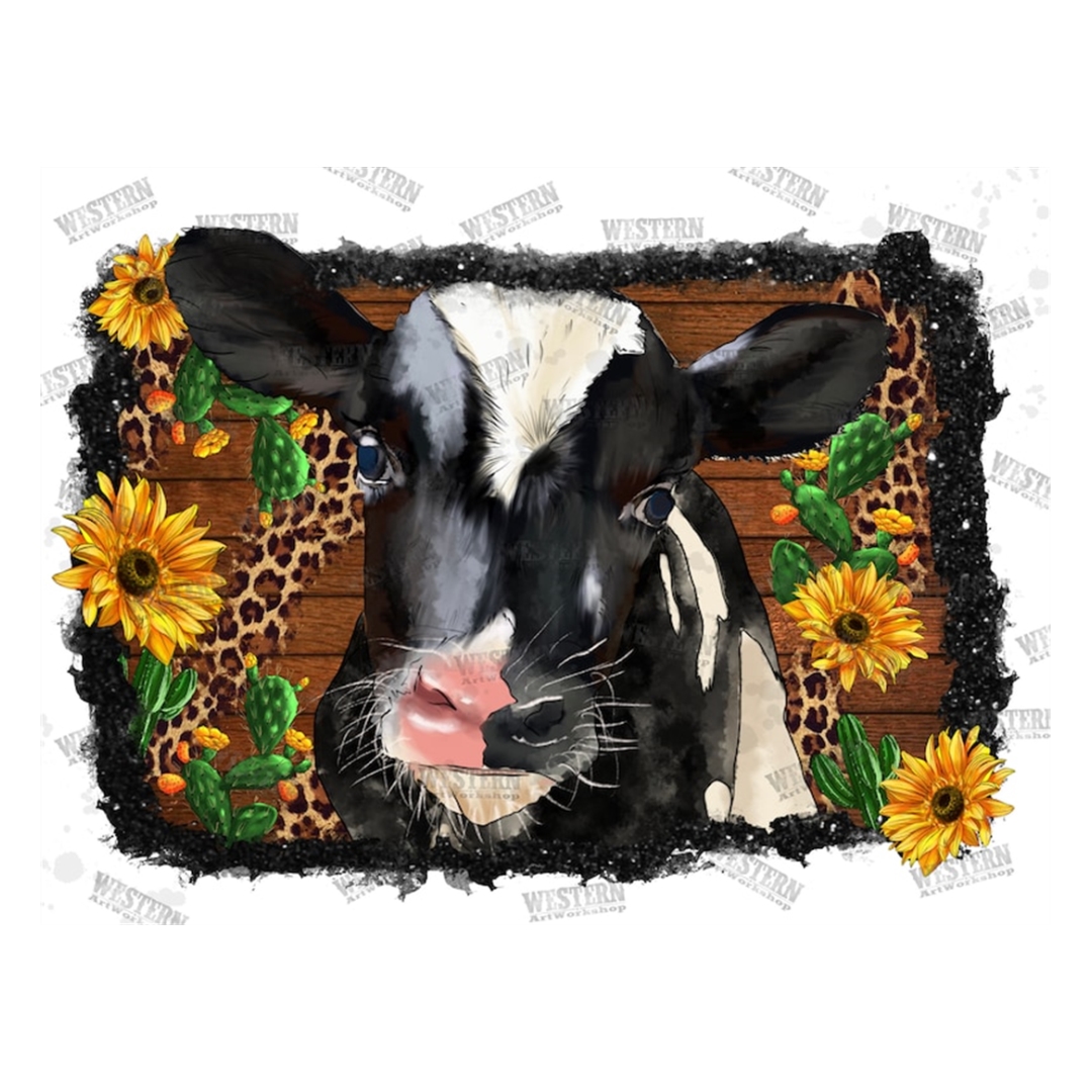 Holstein Cow Background PNG Sublimation Design, Holstein Png | Inspire ...
