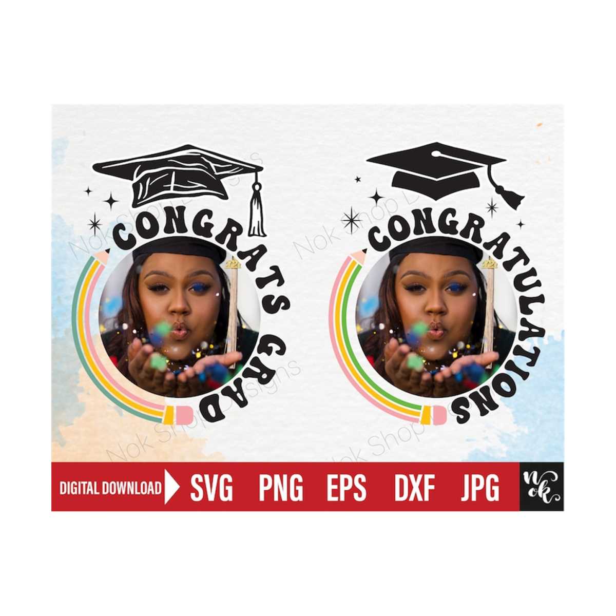 Congratulations svg, Congrats Grad svg, Photo Frame Graduati | Inspire ...
