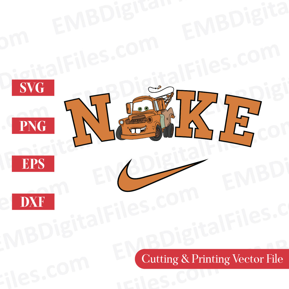 Funny Tow Mater Disney Cars SVG for Cricut - Inspire Uplift