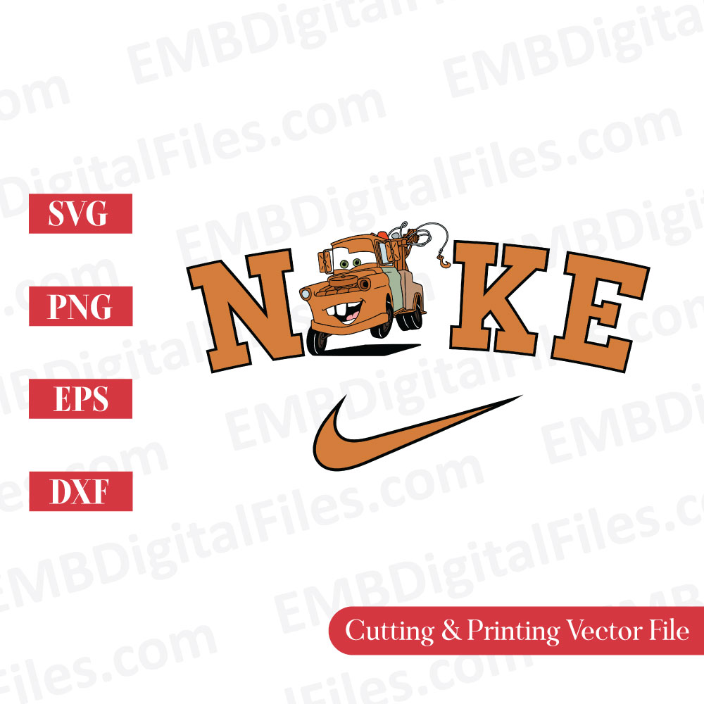 Cars character Tow Mater SVG for Cricut | Inspire Uplift