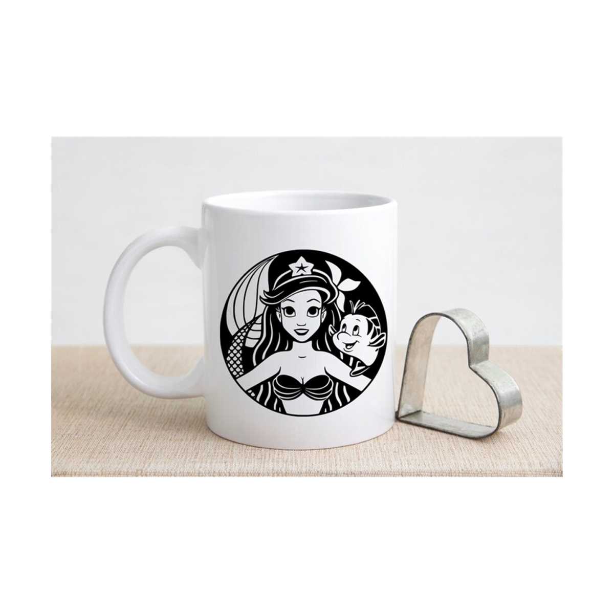 The Little Mermaid Personalized Mug, Custom Mug, Christmas G - Inspire ...
