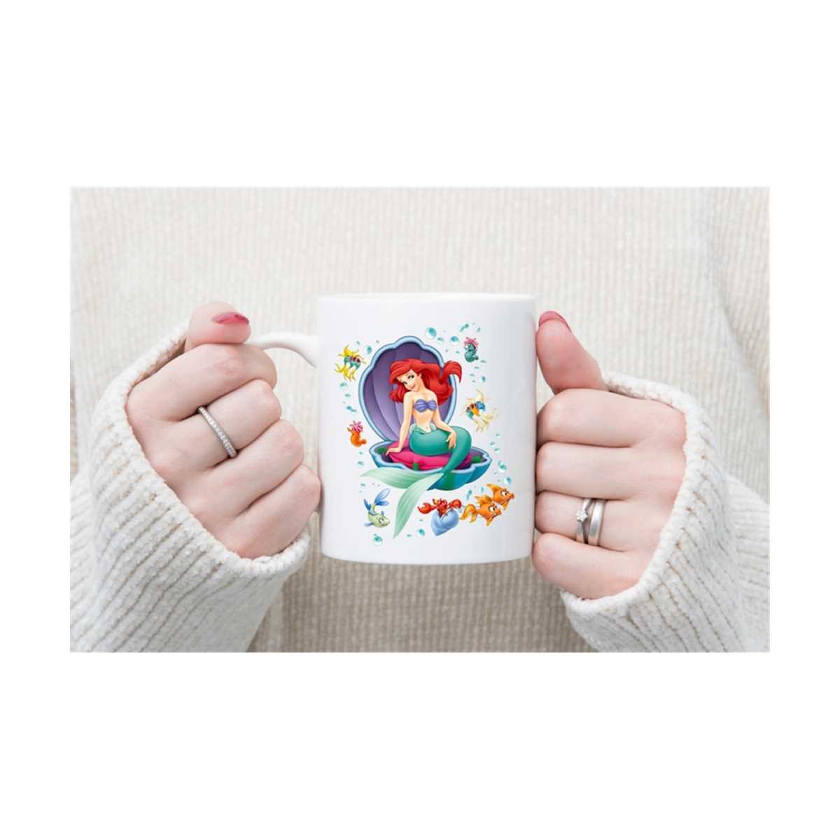 The Little Mermaid Personalized Mug, Custom Mug, Disney Mug | Inspire ...