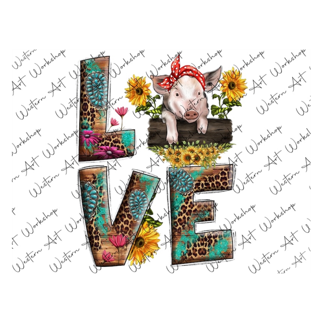Love Pig Png, Farm Pig, Western Pigs Png, Love Pig Png, West - Inspire ...