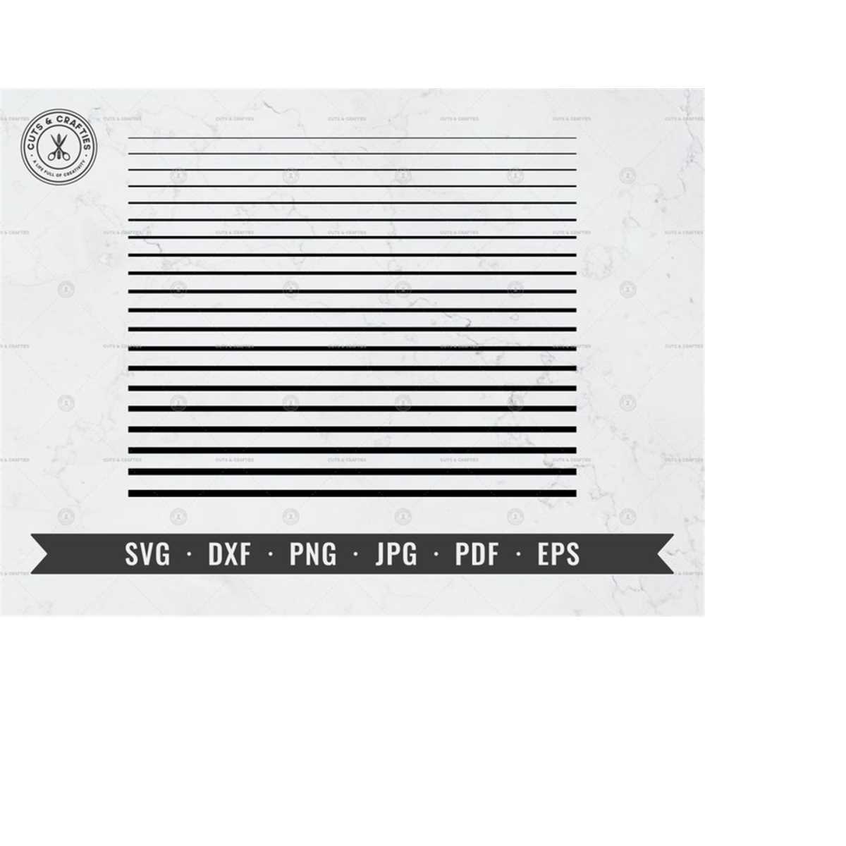 Basic Lines svg, Straight Line svg, Different Stroke Weight - Inspire ...