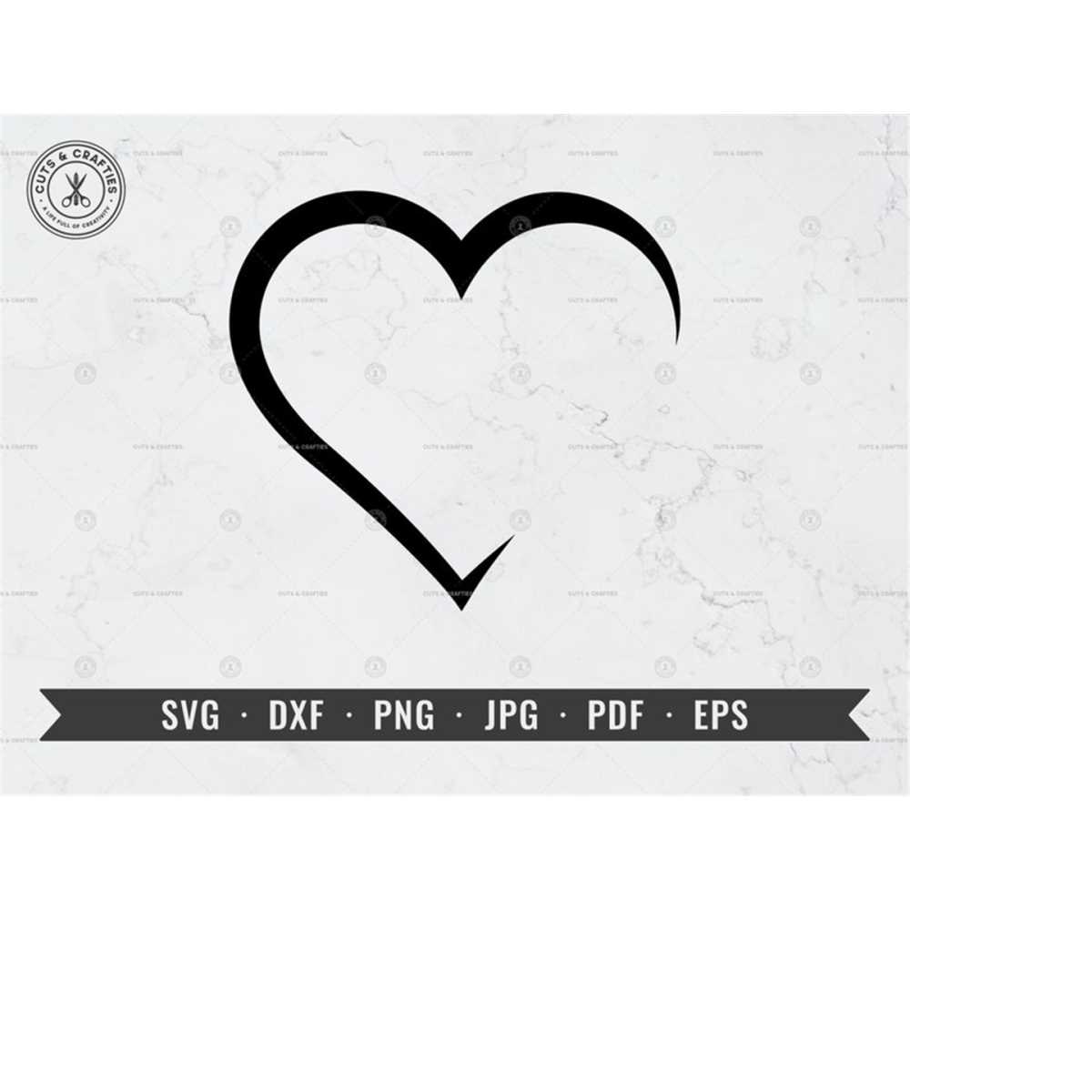 Heart Name svg, Open Heart svg, Heart Monogram, Love Name Fr | Inspire ...