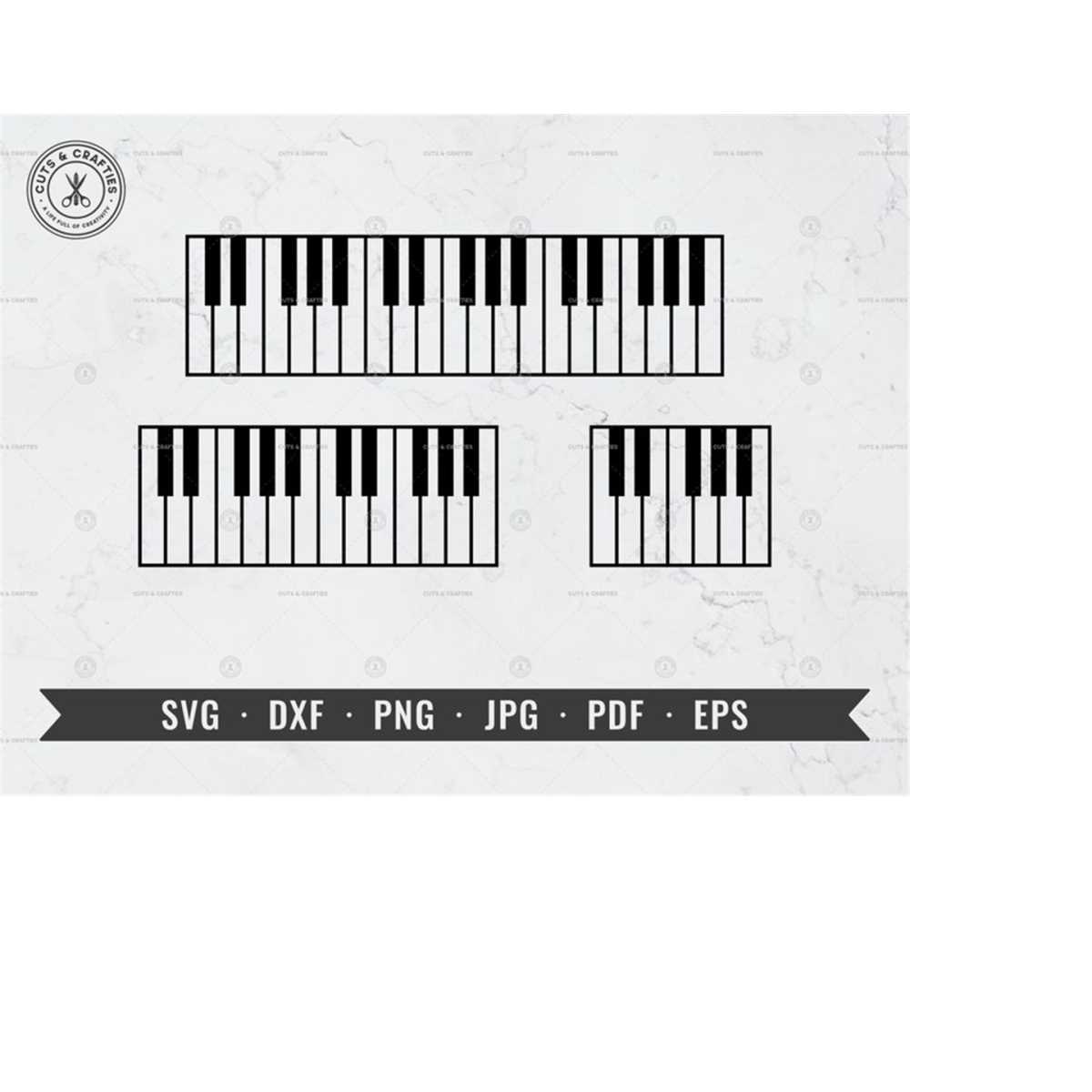 Piano svg, Piano Keys svg, Piano Keyboard svg, Music svg, dx | Inspire ...