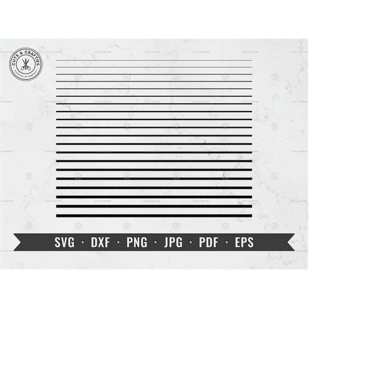 Basic Lines svg, Straight Line svg, Different Stroke Weight - Inspire ...