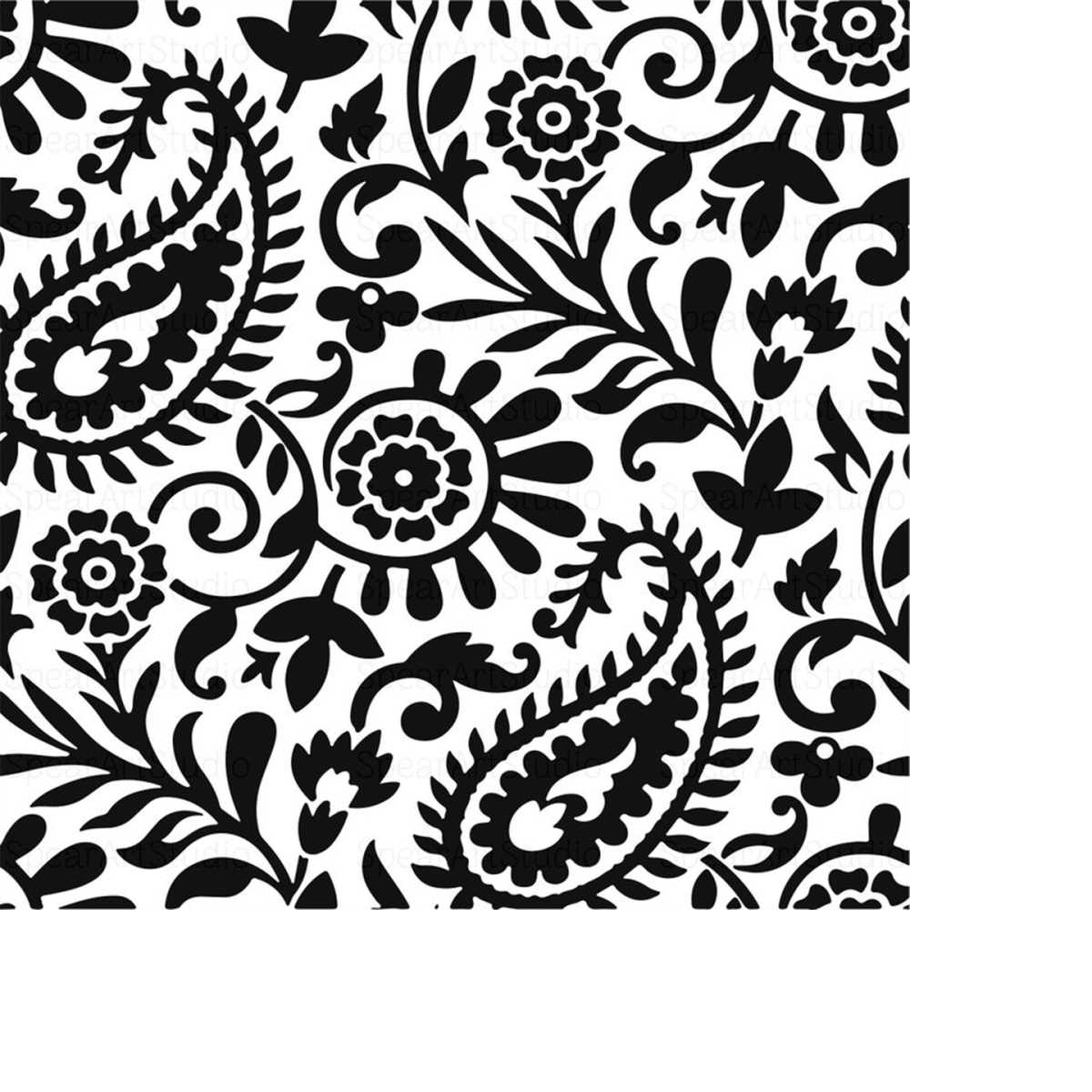 Bandana Svg, Paisly Svg, Bandana Pattern, Print SVG, Cutting - Inspire ...
