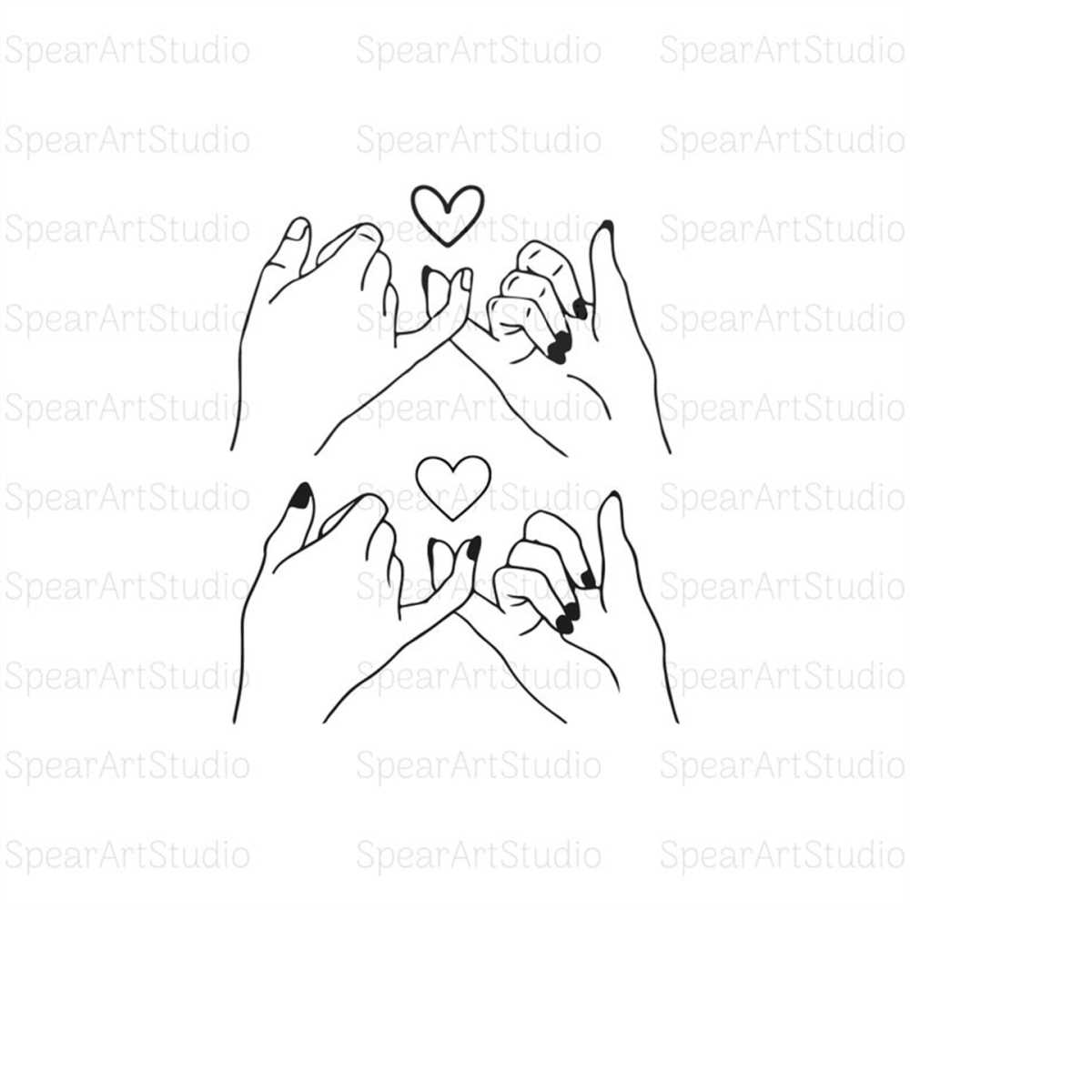 Best Friend Shirt PNG, Bestie Svg, Pinky Promise Svg, Sister - Inspire Uplift