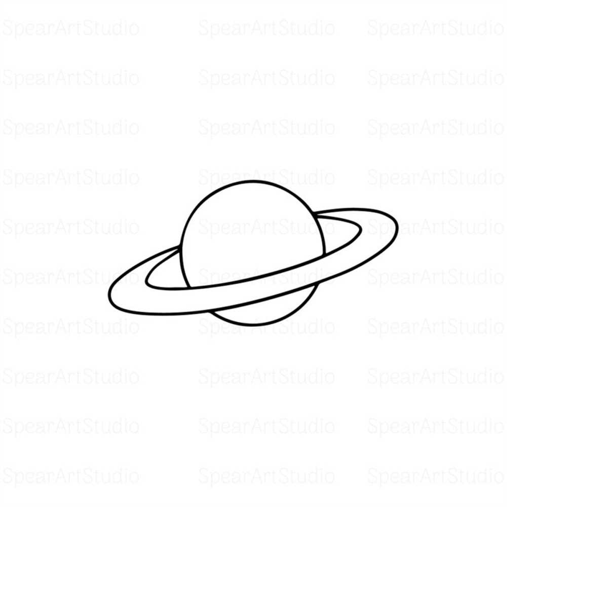 Saturn Svg, Planet Svg, Saturn Planet SVG File, Svg Files fo | Inspire ...