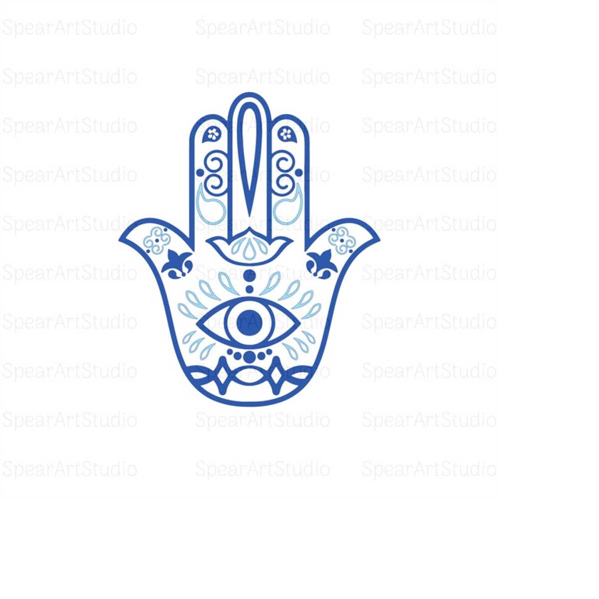Hamsa Svg, Hamsa Hand Svg, Hamsa Clipart, Evil Eye svg, Hums - Inspire ...