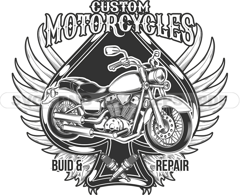 Motorcycle svg logo, Motorbike SVG PNG, Harley Logo, Skull S | Inspire ...