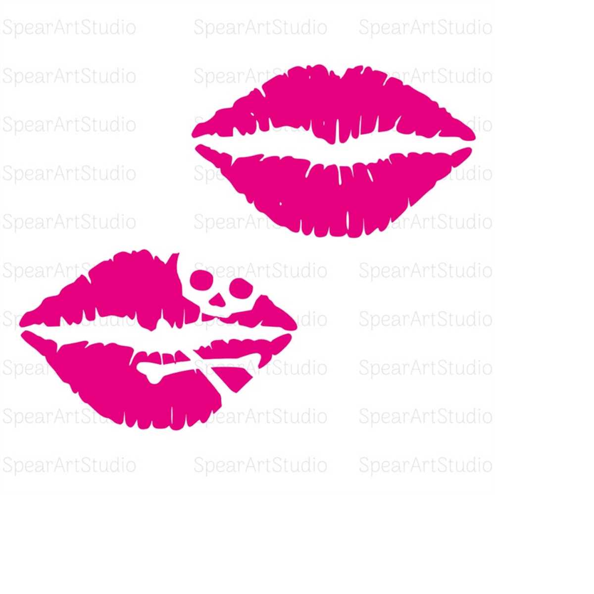 LIPS svg, pink lips svg, Kiss svg, American lips svg, Kiss d - Inspire ...