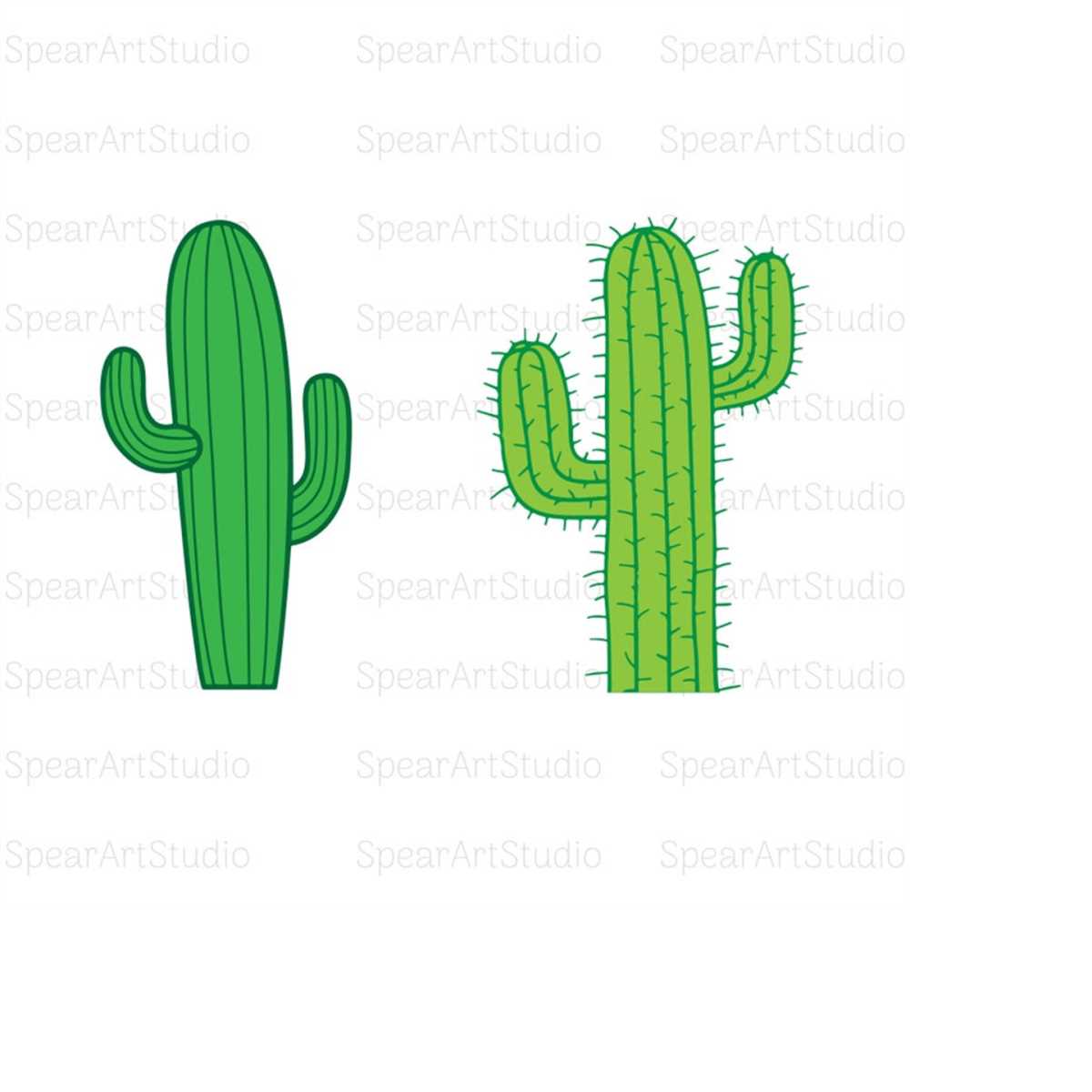 Cactus SVG, Cactus Svg Files For Cricut, Cactus Bundle, Cact | Inspire ...