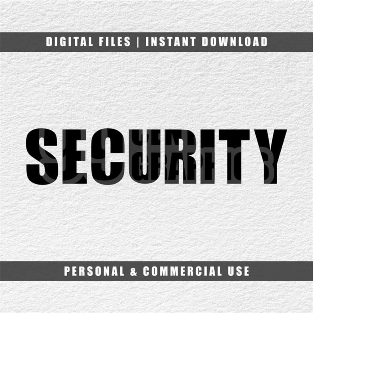 Security Word Svg, Security Guard Svg, Cricut Svg, Png, Jpg, - Inspire ...