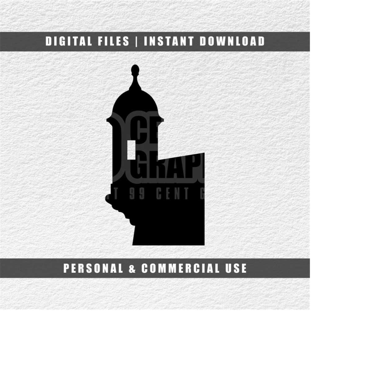 Garita Svg, El Morro Svg, Puerto Rico SVG, Puerto Rican Svg, - Inspire ...