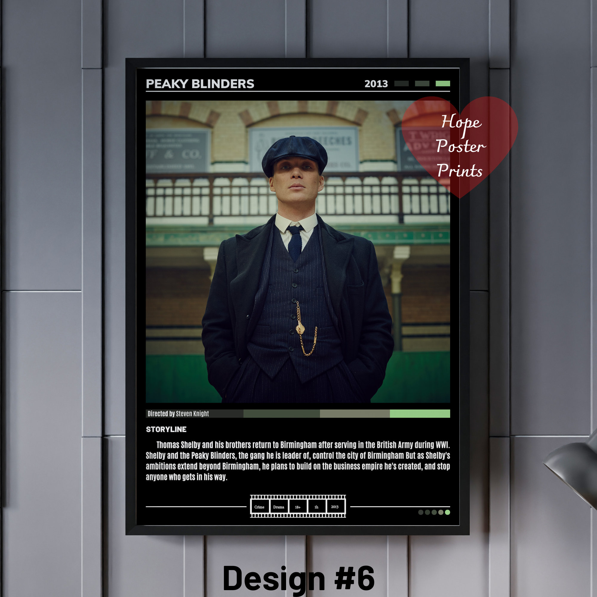Peaky Blinders Poster, Peaky Blinders 8 Different Posters, P - Inspire ...