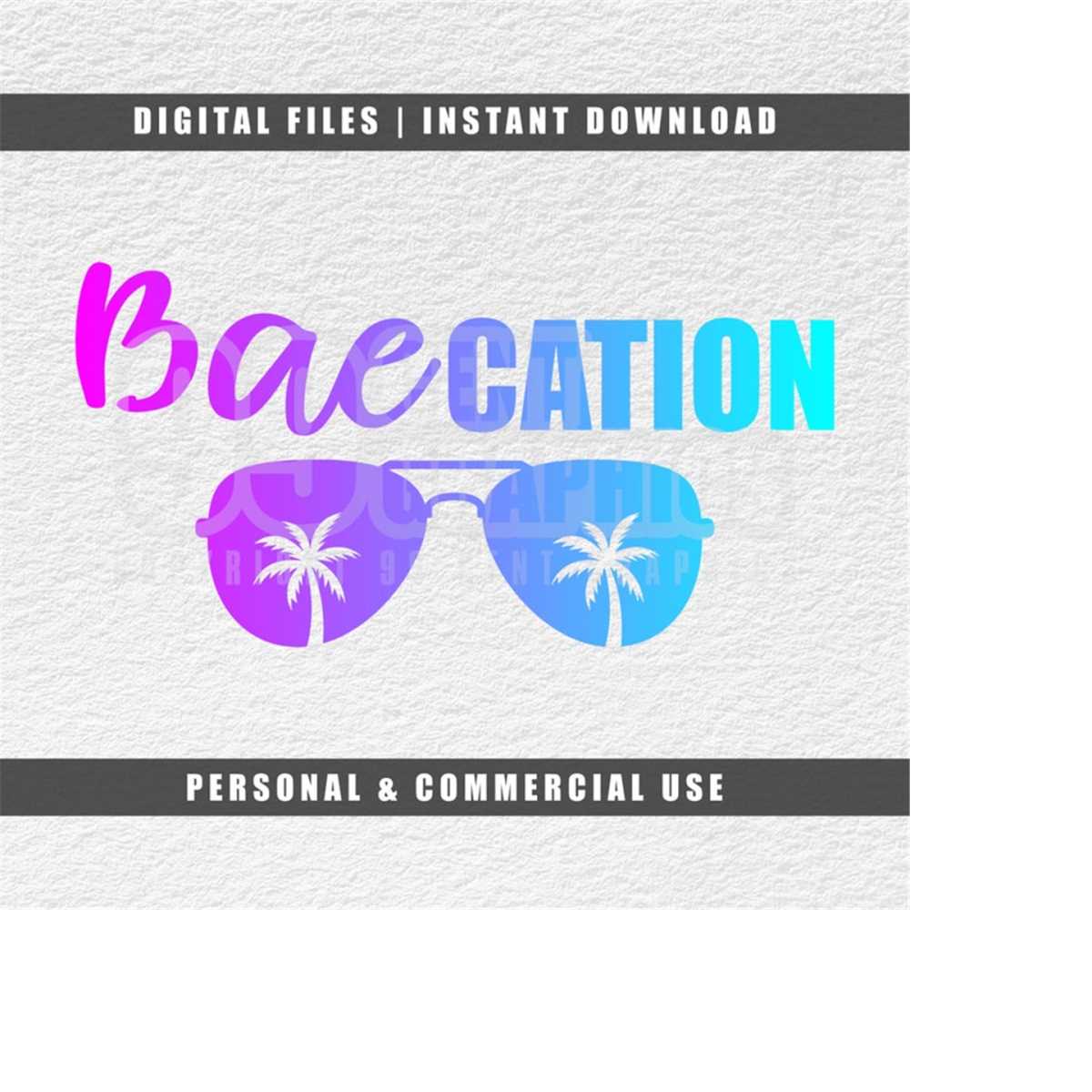 Baecation Svg, Bae Svg, Vacation Svg, Summer Svg, Cricut Svg - Inspire ...