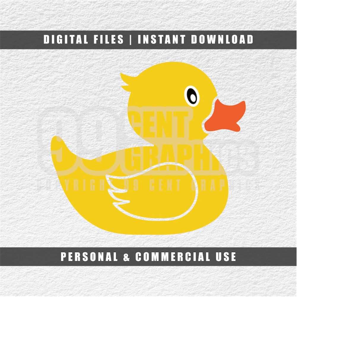 Bath Duck Svg, Rubber Duck Svg, Duck Svg, Cricut Svg, Vector - Inspire ...
