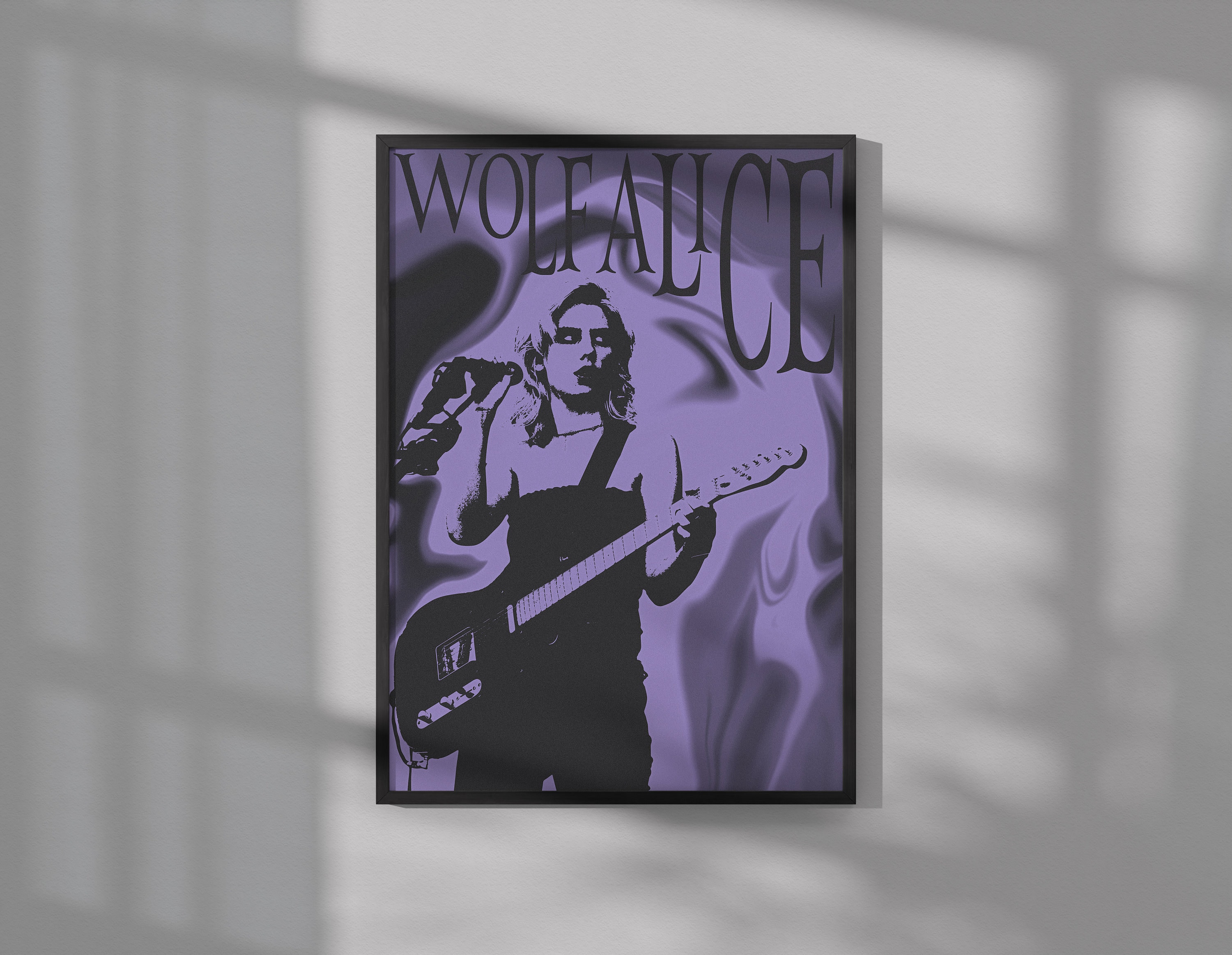Wolf Alice Poster Music Poster Wall Art Wall Decor | Inspire Uplift