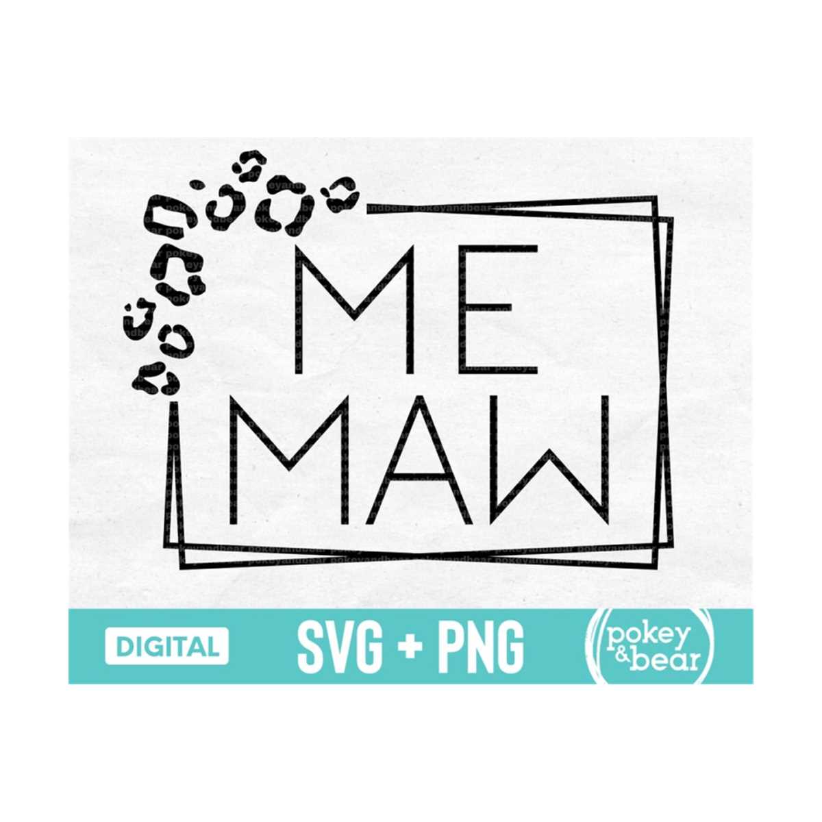 Leopard Memaw Svg, Cheetah Memaw Png, Memaw Shirt Svg, Mothe | Inspire ...