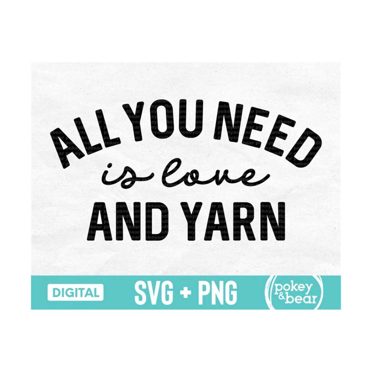 Yarn Svg, Crochet Svg, Knitting Svg, Yarn Lover Svg, Knit Sv - Inspire ...