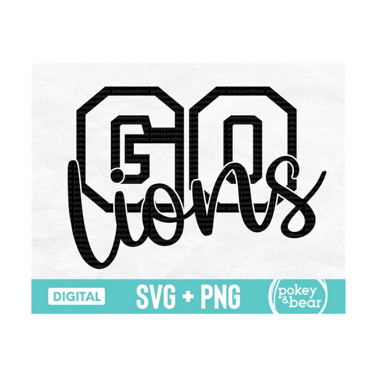 Go Lions Svg, Lions Png, Lions Football Svg, Lions Pride Svg | Inspire ...