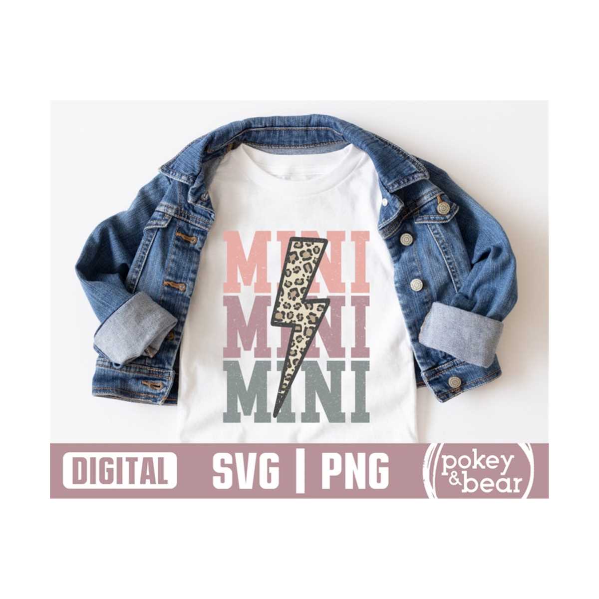 Leopard Lightning Bolt Mini Svg, Cheetah Mini Png Sublimatio | Inspire ...