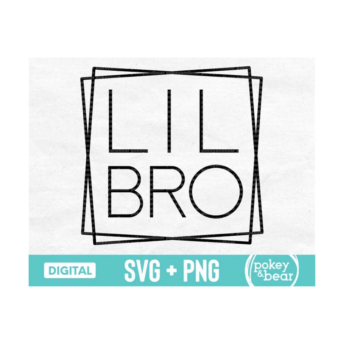 Lil Bro Svg, Lil Brother Svg, Little Brother Svg, Little Bro | Inspire ...