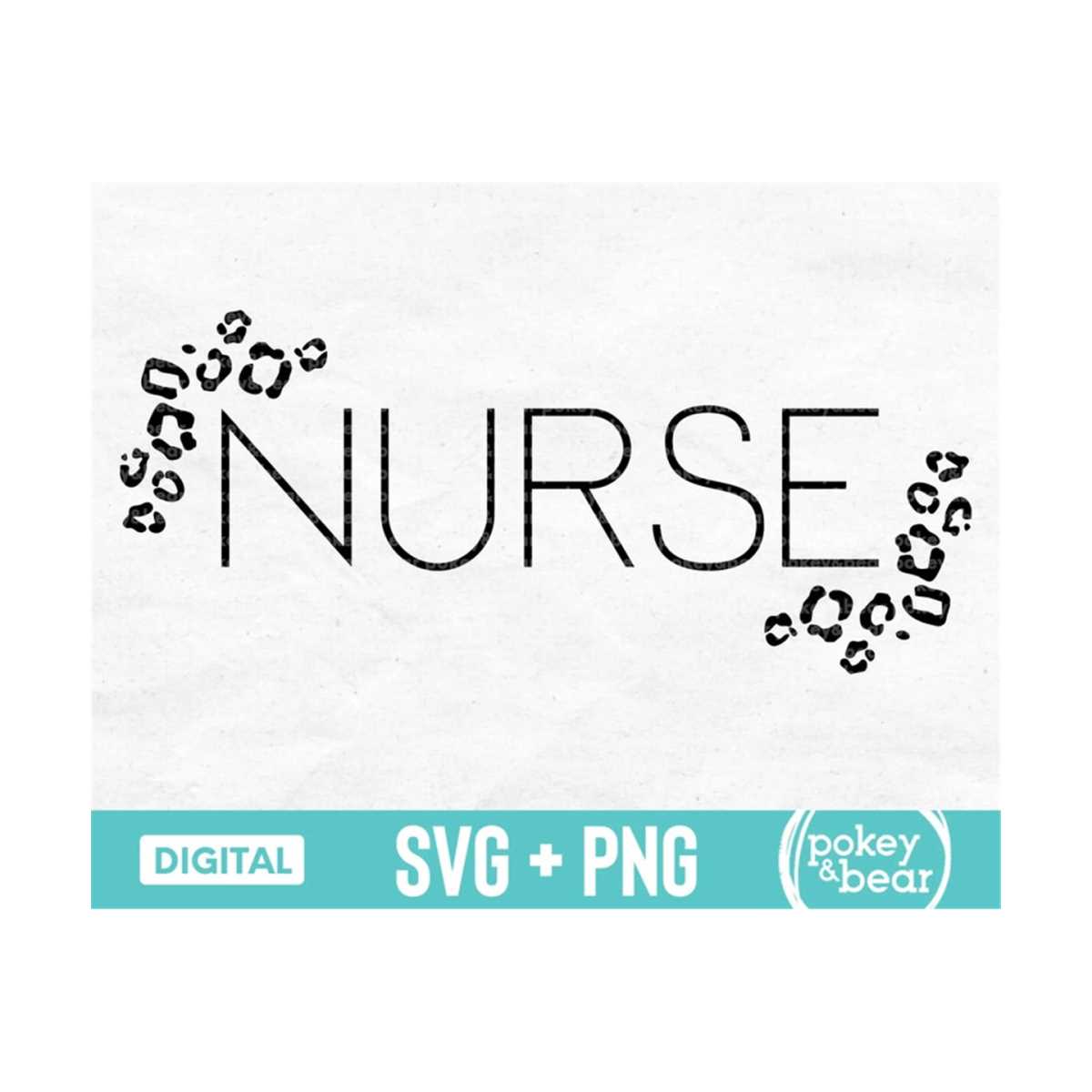 Leopard Nurse Svg, Nurse Shirt Svg, Nurse Life Svg, Cheetah | Inspire ...