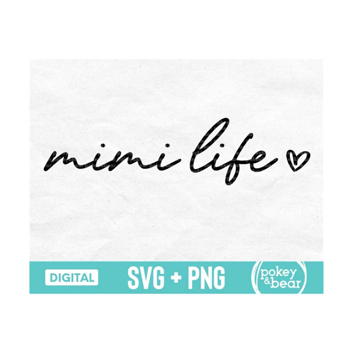 Mimi Life Svg, Mimi Svg, Mimi Heart Svg, Mimi Shirt Svg, Mot | Inspire ...