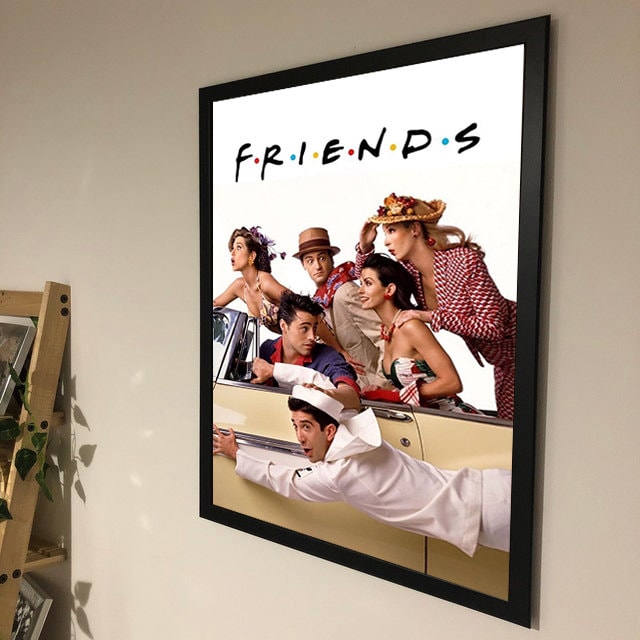 Friends TV Show Poster, TV Show Posters, Funny Posters, Frie | Inspire ...