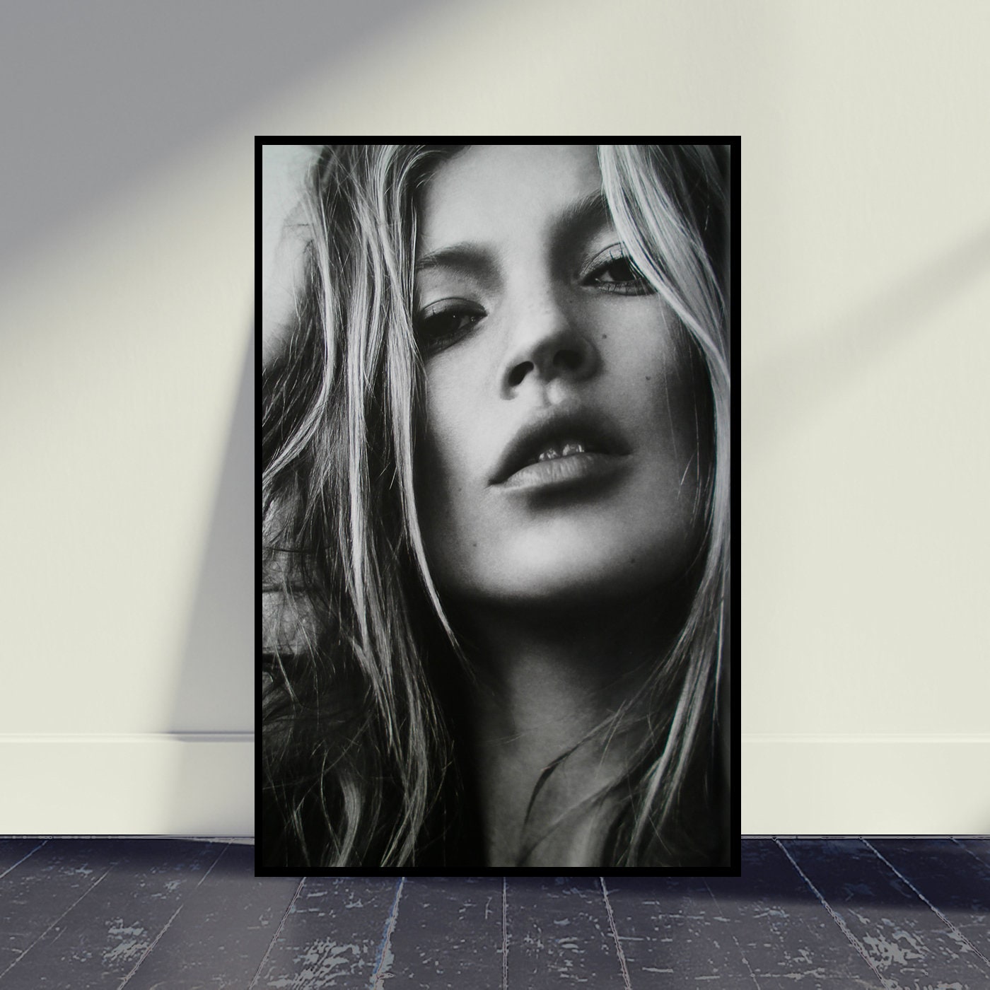 Kate Moss Music Poster Print, Living Room Decor, Home Decor, | Inspire ...