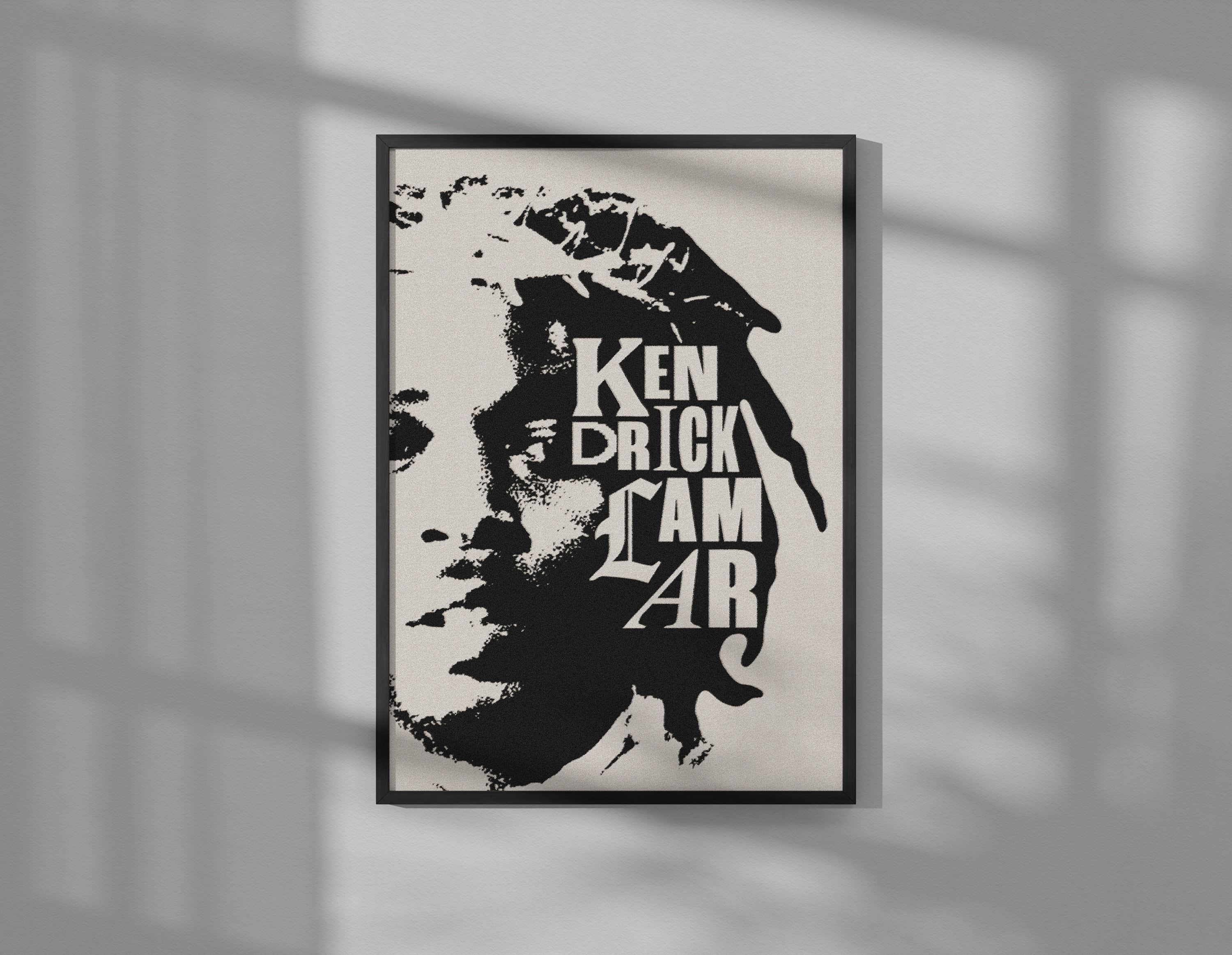 Kendrick Lamar Poster Music Poster Wall Art Wall Decor - Inspire Uplift