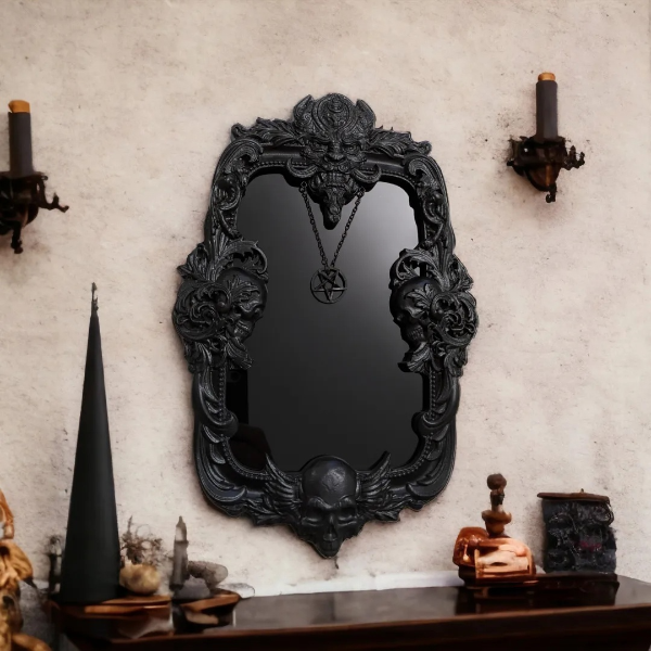 Halloween Large Decorative Wall Mirror Gothic mirror Wall de | Inspire ...