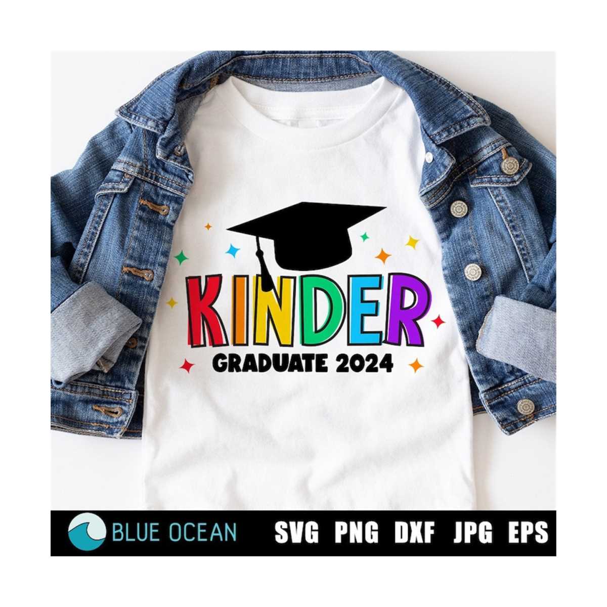 Kindergarten Graduate 2024 SVG, Kinder graduate 2024 SVG, Ki | Inspire ...