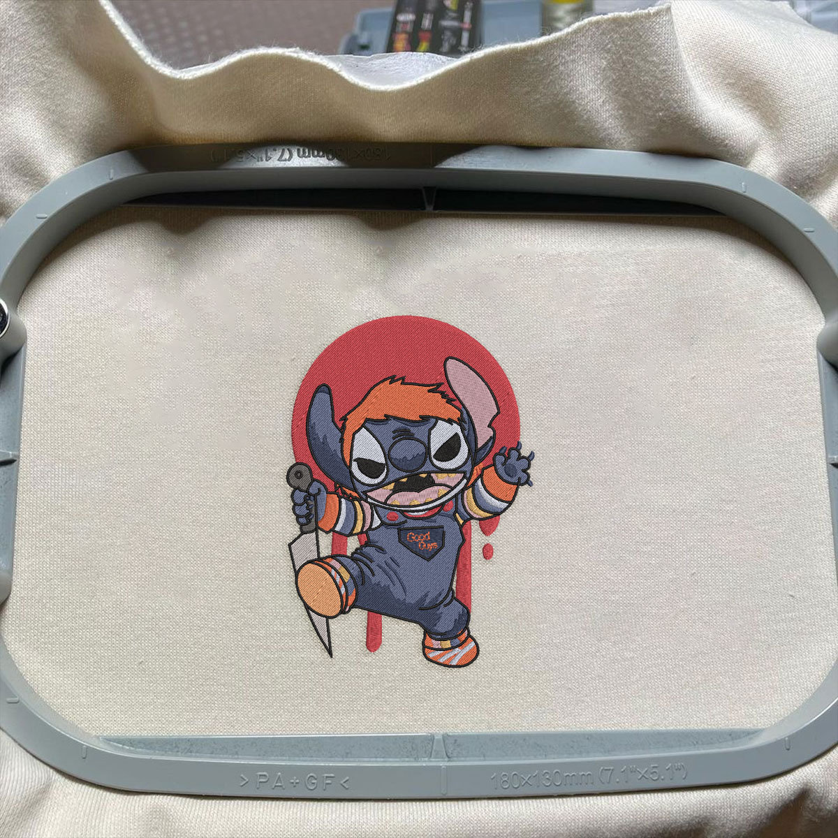 Chucky Embroidery, Childs Play Embroidery, Halloween Embroid - Inspire ...