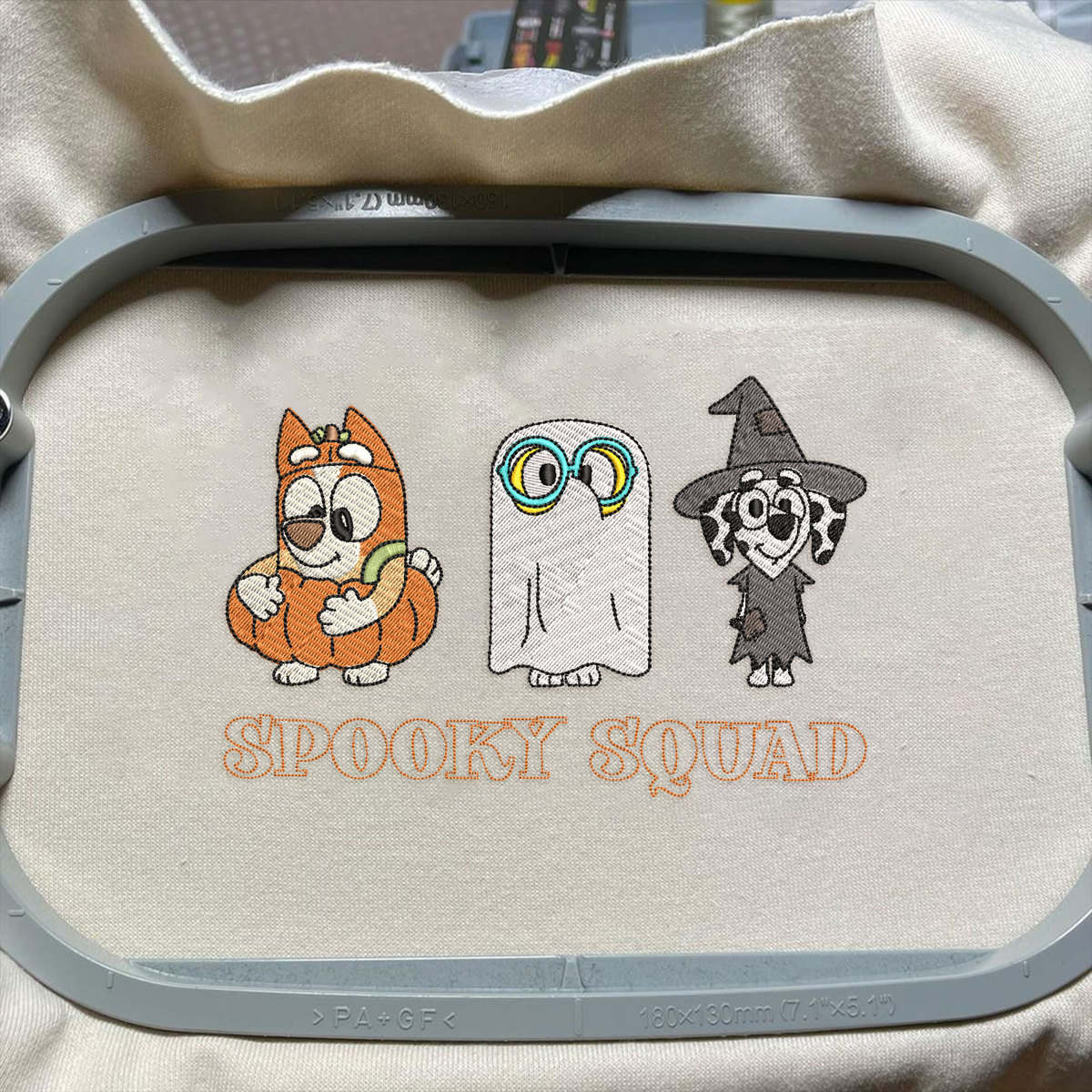 Hello Spooky Halloween Embroidery Design, Spooky Squad Embro | Inspire ...