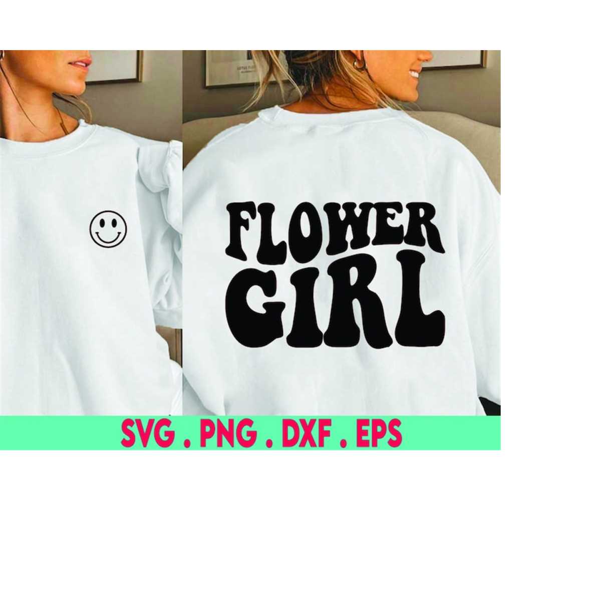 Flower girl, SVG Cut File, svg, wedding svg, Bridal, bride s | Inspire ...