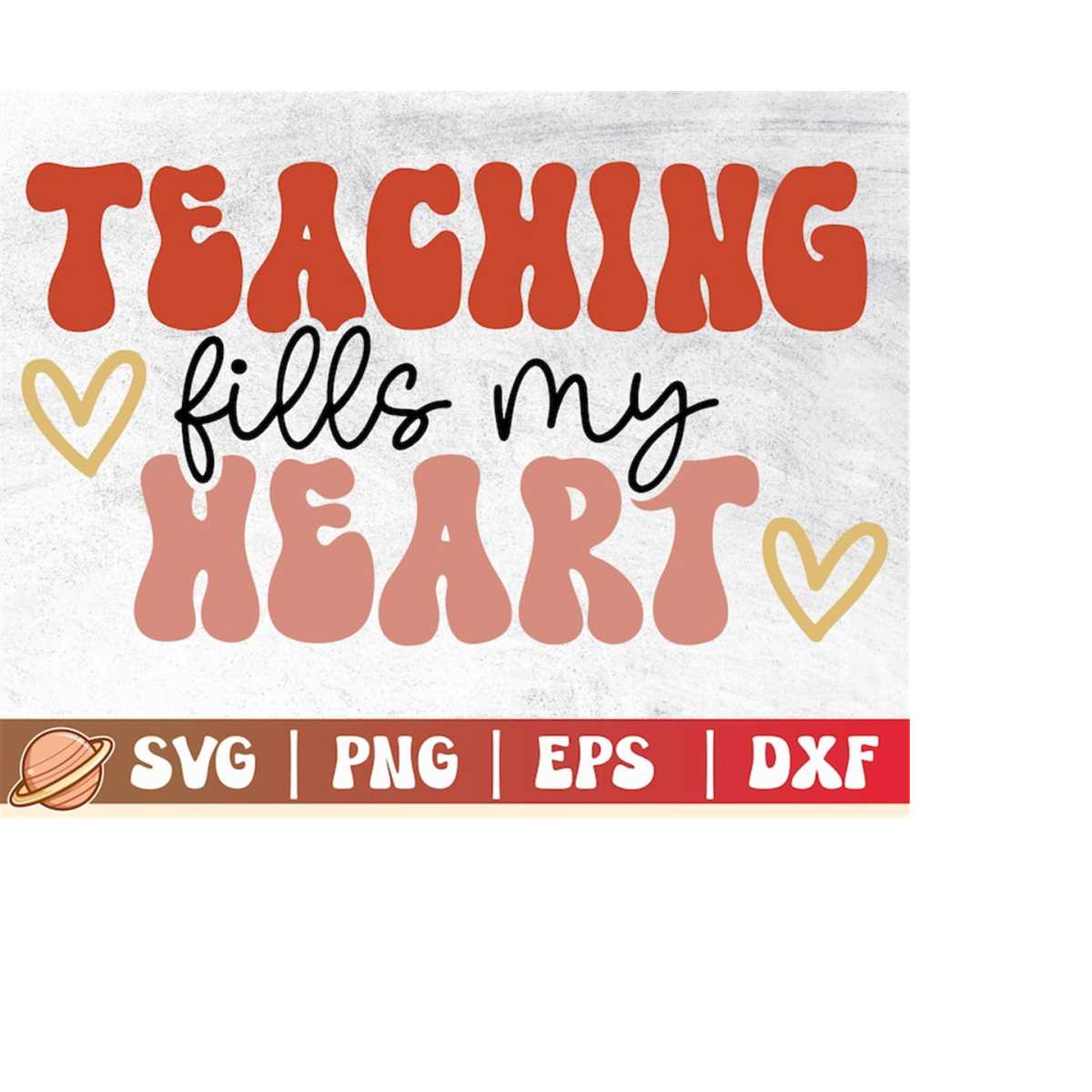 Teaching Fills My Heart Svg | Teacher Valentine Svg | Valent - Inspire ...