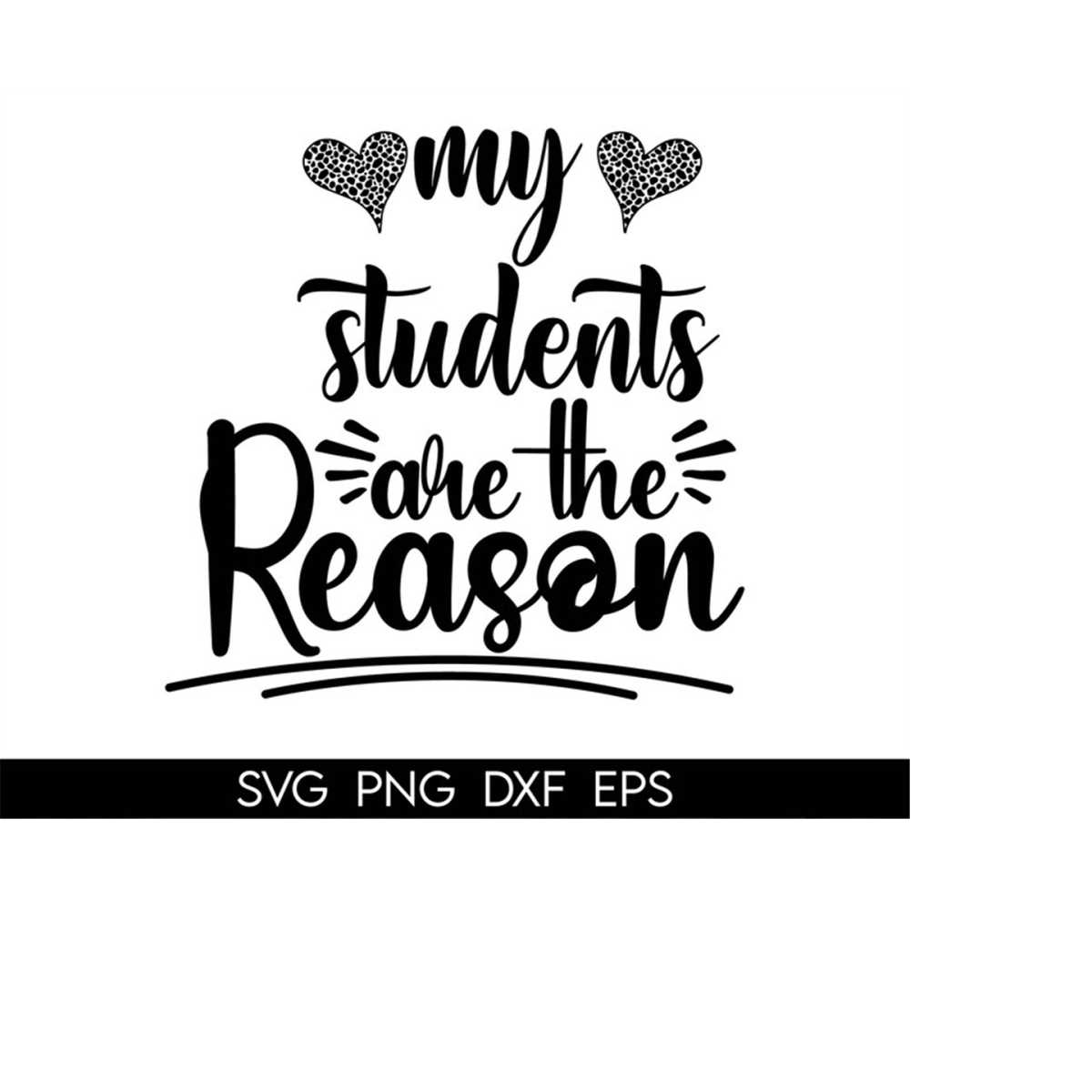 My students are the reason svg, back to school svg, teacher | Inspire ...
